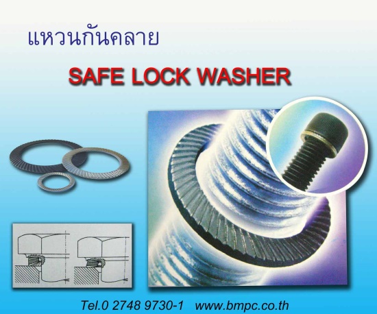 แหวนจานกันคลาย, แหวนจานโค้งมีฟัน, Ribbed lock washer, Serrated Washers ...