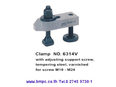 AMF, Clamp, T-slot bolt, T-nut, Hook wrench, Heavy washer, Dished ...